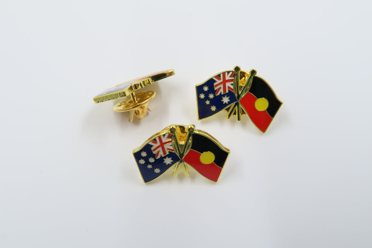 Shop Australian Aboriginal Duel Friendship Flag Lapel Pin – Badges and ... Shop Australian Aboriginal Duel Friendship Flag Lapel Pin – Badges and ...